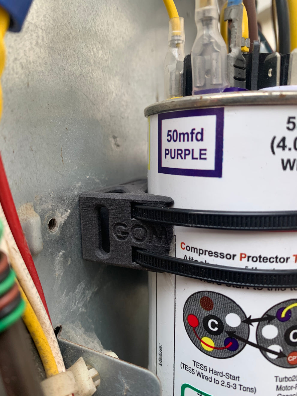 GOM Designs Universal Capacitor Bracket – Gathering of Minds Designs